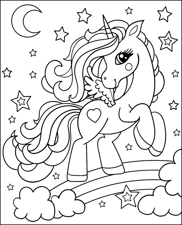 night coloring pages