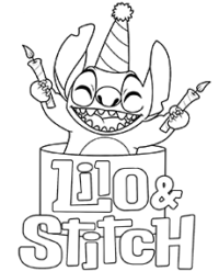 Nani Coloring Page Lilo & Stitch Character