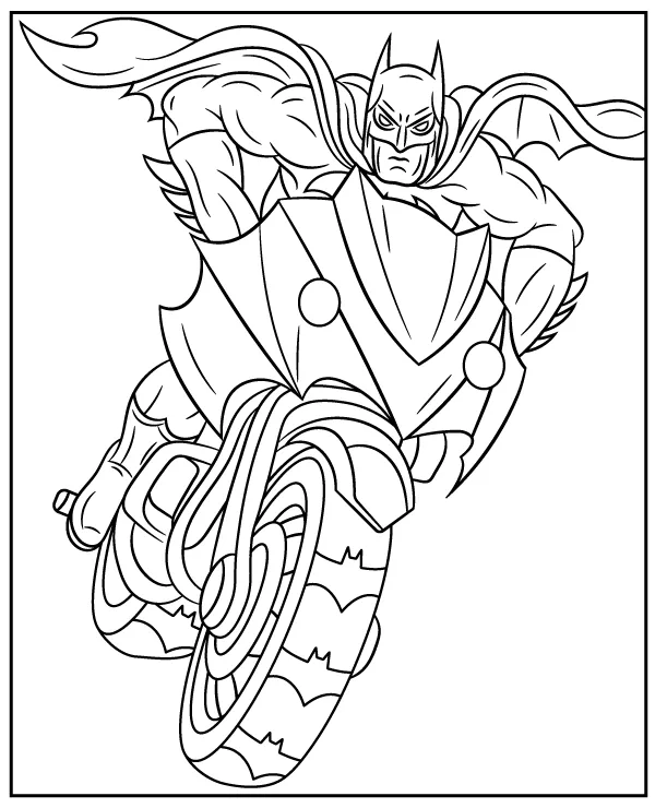 coloring pages of vatman